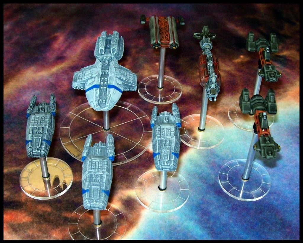 [TMP] "Full Thrust AAR- Coloinal Fleet vs the Federation" Topic